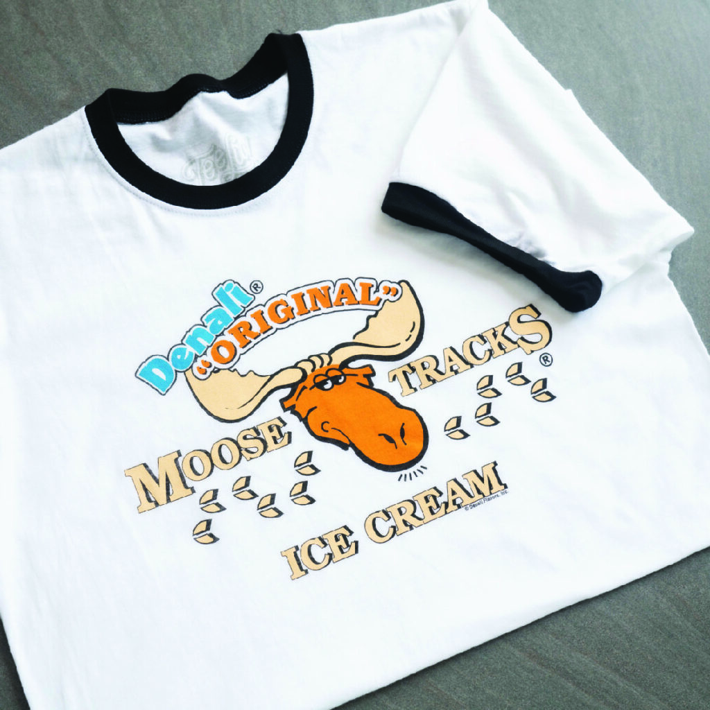 Moose Tracks Adult Retro Ringer T-Shirt - Moose Tracks