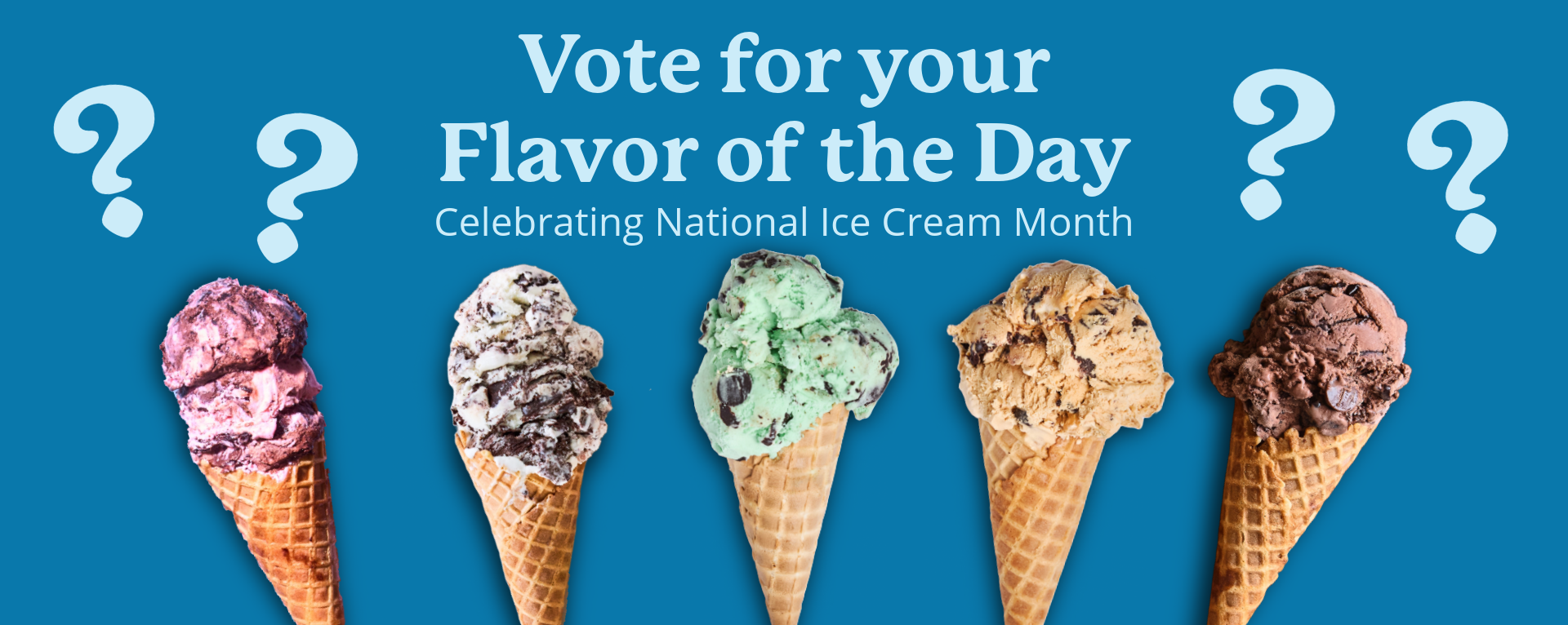 Choose your Moose Tracks Flavor of the Day - Moose Tracks